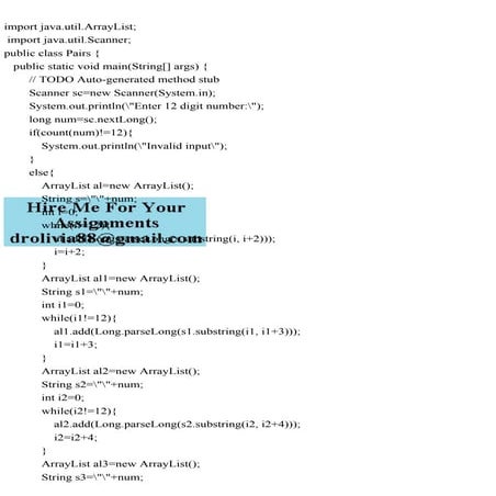 Import Java Util Arraylist Import Java Util Scanner Public Clas Pdf