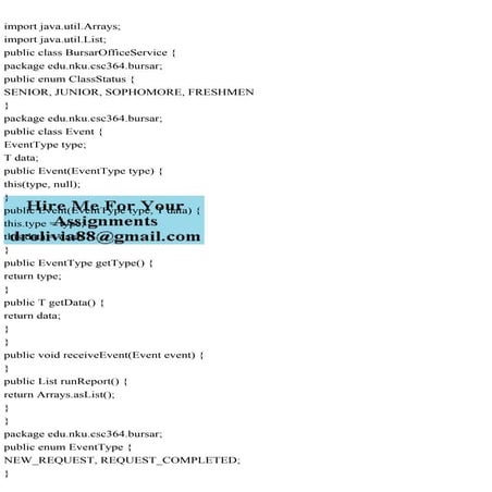 import java.util.Arrays;import java.util.List;public class Bursa.pdf