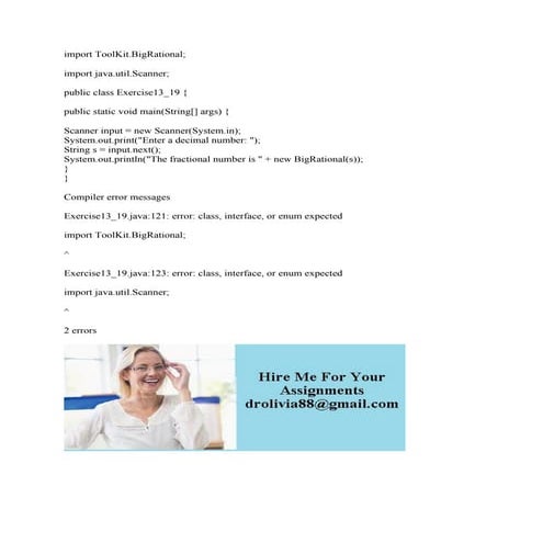 import ToolKit-BigRational- import java-util-Scanner- public class Exe.pdf