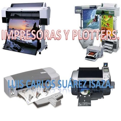 Impresoras y plotters | PPTX