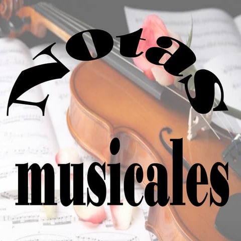 NOTAS MUSICALES | ODP