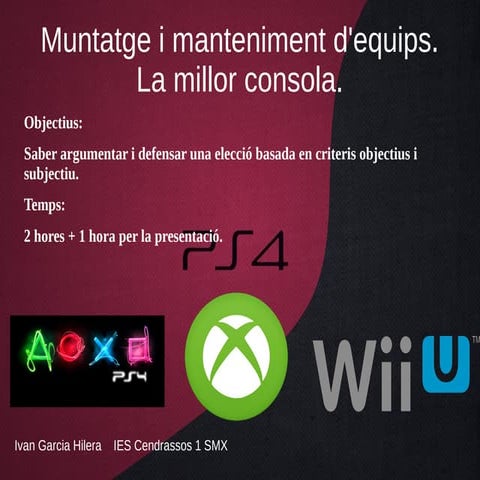 Consoles | PPTX