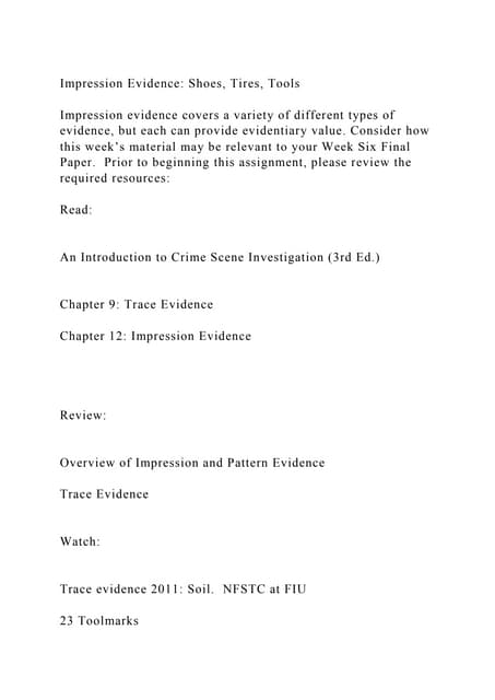 Fingerprints may be one of the oldest forms of forensics, but how mu.docx