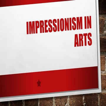 IMPRESSIONISM in ARTS.pptx