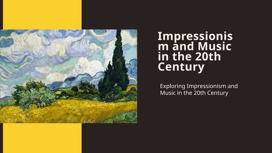 Music 10 impressionism and expressionism | PPTX