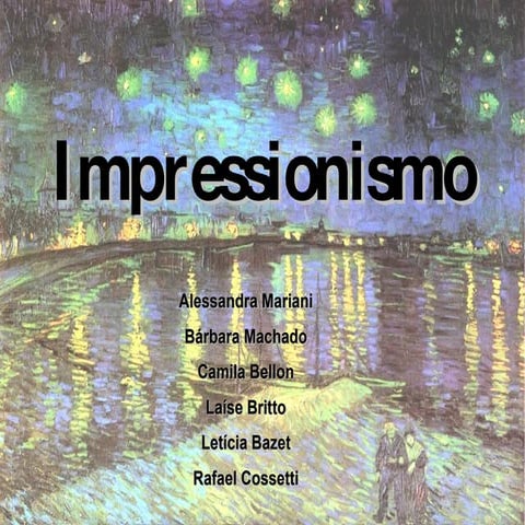 Impressionismo | PPT