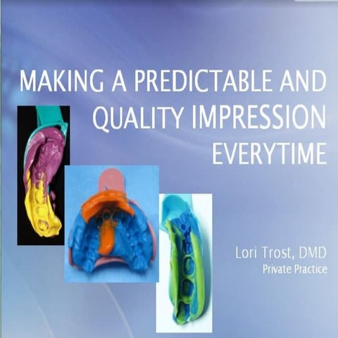 Impression making | PPT