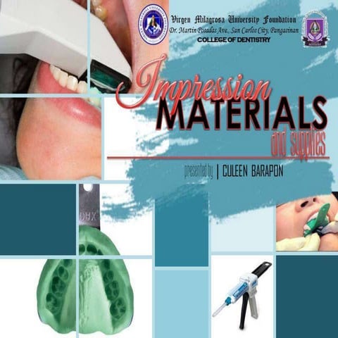 Impression materials | PPTX