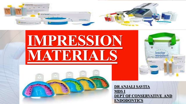 hydrocolloids impression dental material | PPT
