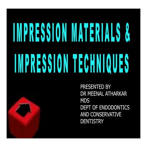 Impression materials | PDF