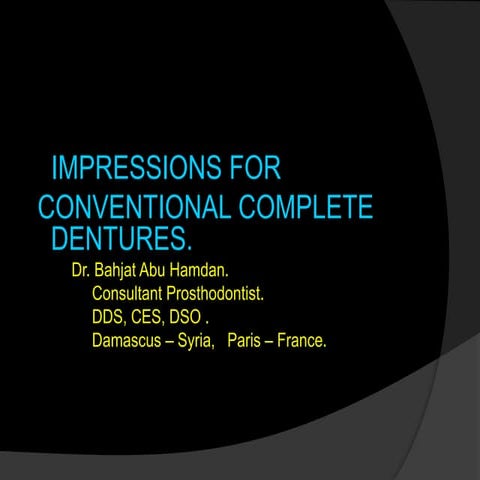 Impressions for complete | PPTX