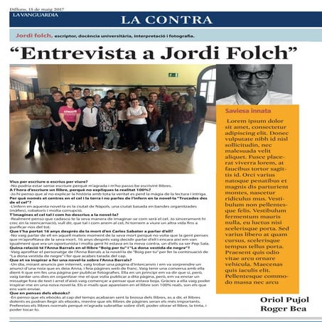 Entrevista Jordi Folck | PDF