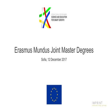 Erasmus Mundus Joint Master Degrees | PDF