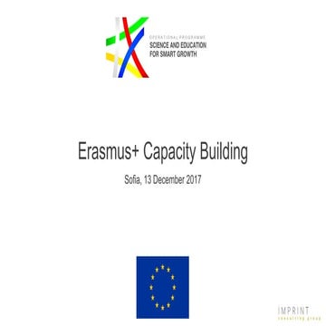 Erasmus+ Capacity Building | PPT