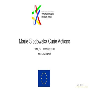 Marie Sklodowska Curie Actions | PDF
