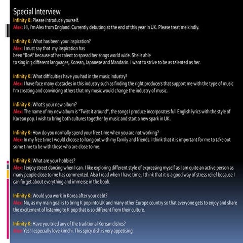 Improved draft interview | PPT