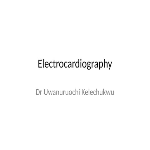 Improved Introductory Electrocardiography Lecture Pptx