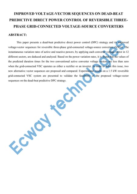 A current controller design for current source inverter fed ac machine drive system | PDF