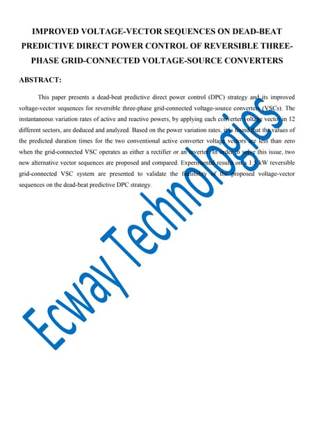 Three level dc converter for balancing dc 800-v voltage | PDF