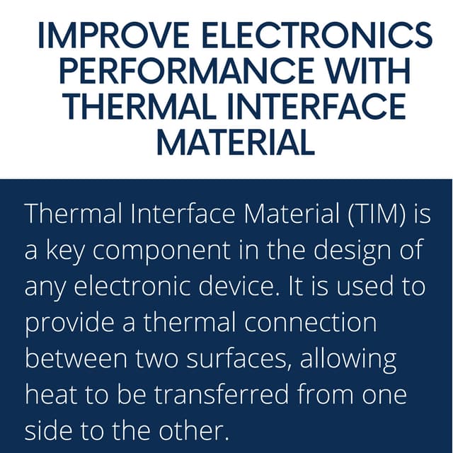 Improve Electronics Performance with Thermal Interface Material.pdf