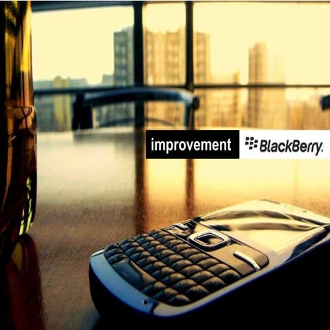 Improvement blackberry | PPTX