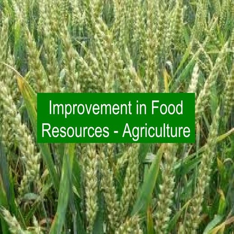 Crop variety improvement | PPT