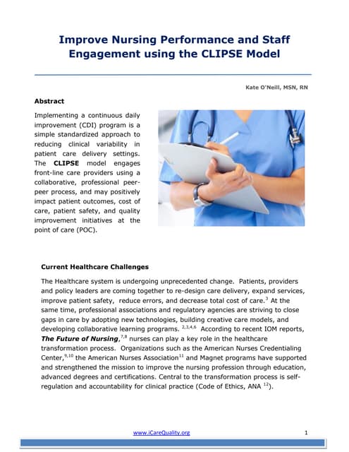 Staff Accountability and Transparency in Healthcare | PDF