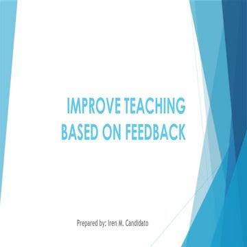 Feedback | PPTX