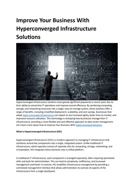 Dynamic Hyper-Converged Future Proof Your Data Center | PDF