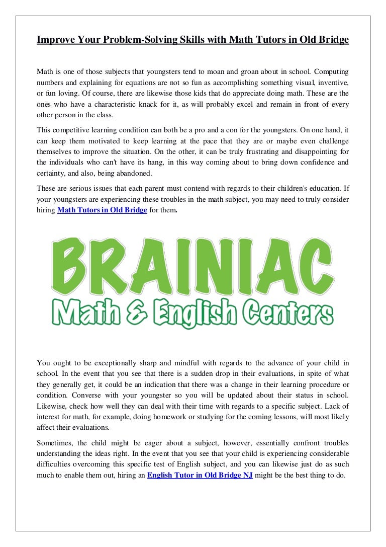 improve-your-problem-solving-skills-with-math-tutors-in-old-bridge