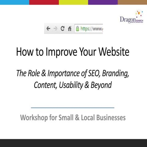 How to Improve Your Website: The Role & Importance of SEO, Branding ...