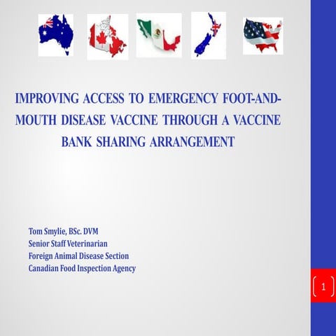 OS16 - 1.4.b Improving Access to Emergency FMD Vaccine Through A ...