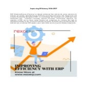 Improving Efficiency With ERP.pdf