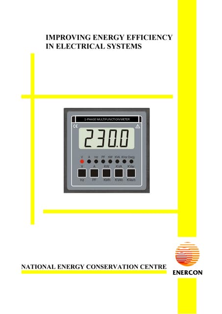 Energy efficiency in electrical system | PPTX | Gas and Electric | Home ...