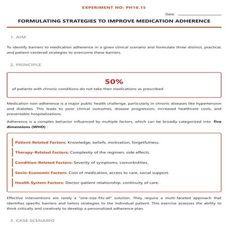 Improving Treatment Adherence: Communication & Counselling Skills (PH ...