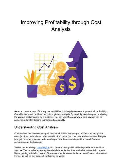 A Presentation on cost and management accounting | PPT