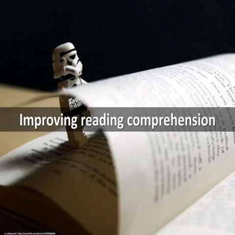 Improving reading comprehension | PPTX