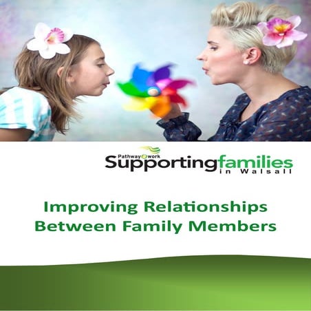 Improving Relationships Between Family Members - Supporting Families ...