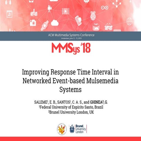 Improving Response Time Interval in Networked Event-based Mulsemedia Systems | PDF | Computer ...