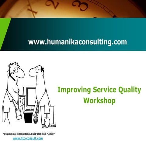 Improving service quality workshop | PDF