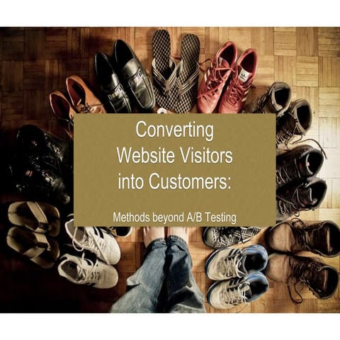 Website conversion optimization using cognitive science | PPT