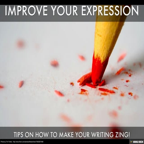 Improving written Expression | PDF