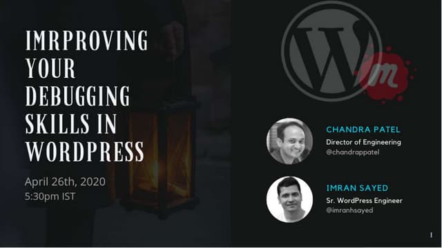 Improving Your Debugging Skills In Wordpress Ppt
