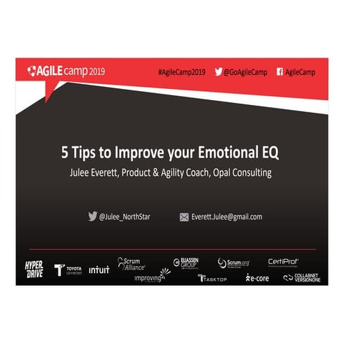 Improving your Emotional EQ | PPT