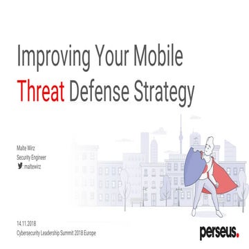 Improving your mobile threat defense strategy | PDF