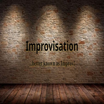 Improvisation Drama Lesson Presentation.pptx