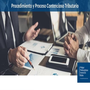 PROCEDIMIENTO Y PROCESO CONTENCIOSO TRIBUTARIO | PPTX