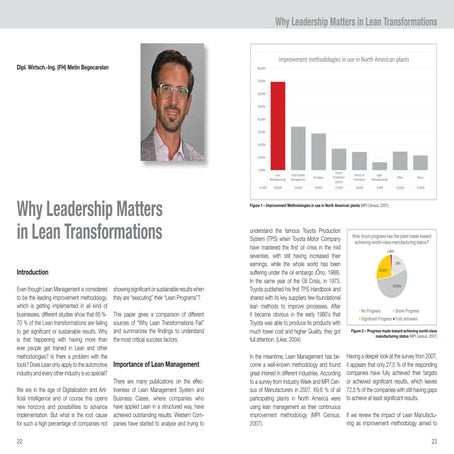 Why Leadership Matters in Lean Transformations | PDF