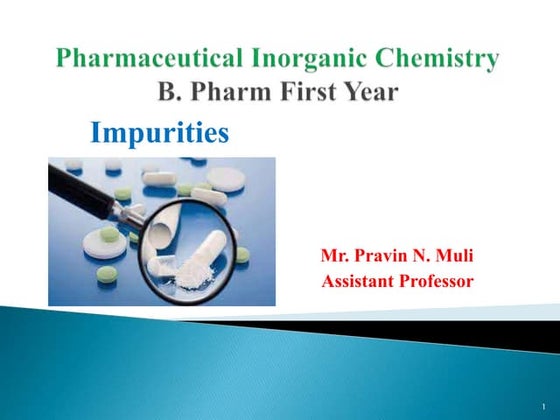 Sources and types of impurities | PPT