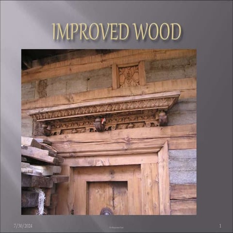 IMP WOOD wood product and utilisation.ppt